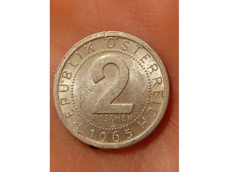 2 groschen 1965g.