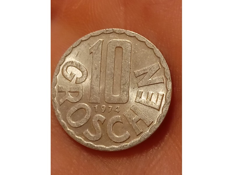 10 groschen 1974g.