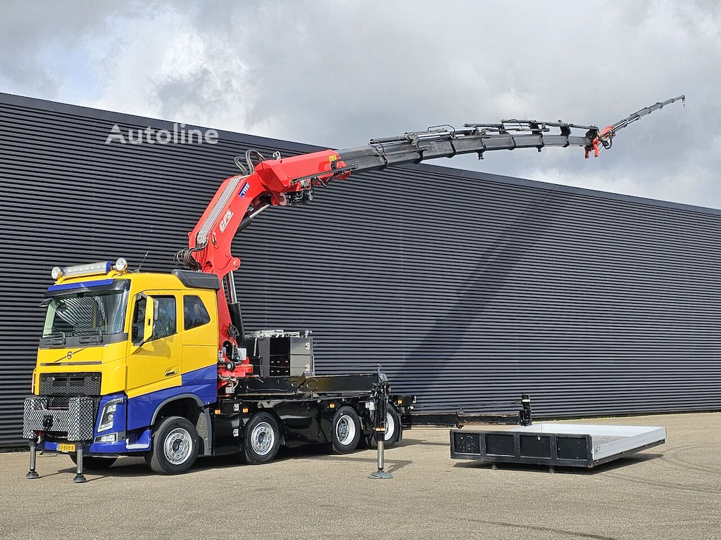 Volvo FH16 650 8x4 / 115 tm CRANE / KRAN / TRACTOR tegljač