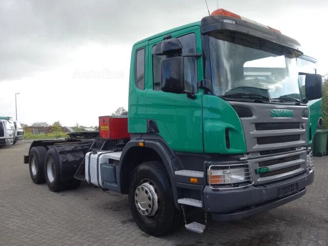 Scania P420 6x4 steelsprings tegljač