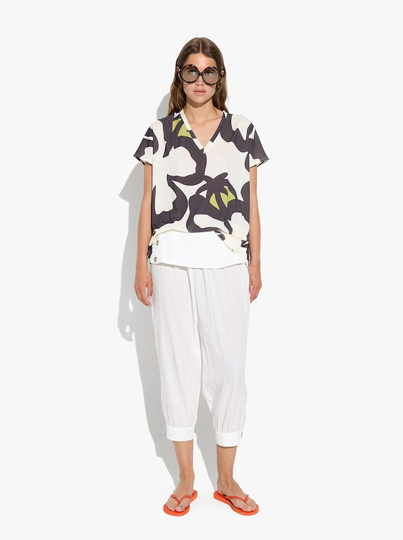 PRINTED FLORAL T-SHIRT