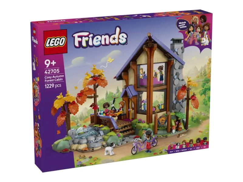 LEGO 42705 UDOBNA ŠUMSKA KOLIBA U JESEN