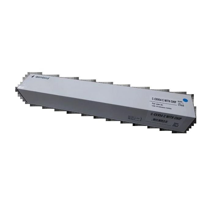 Toner Gembird C-EXV54 C zam. kaseta za Canon Cyan 5.5k (sa cipom)
