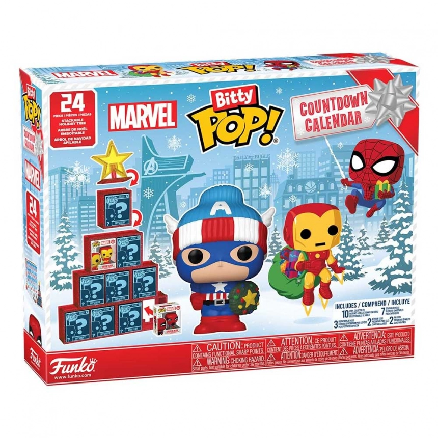 Funko Bitty POP! Countdown Calendar: Marvel Comics