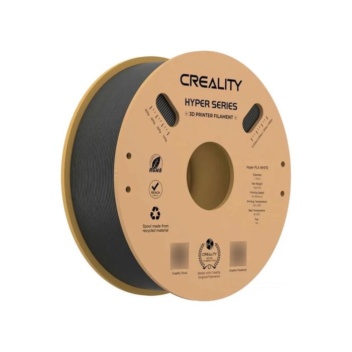 Filament Creality Hyper Pla Black 2kg