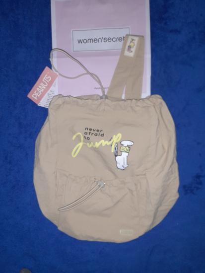 WS bež Snoopy torba na jedno rame NOVO!%