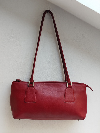 vintage COCCINELLE crvena torba
