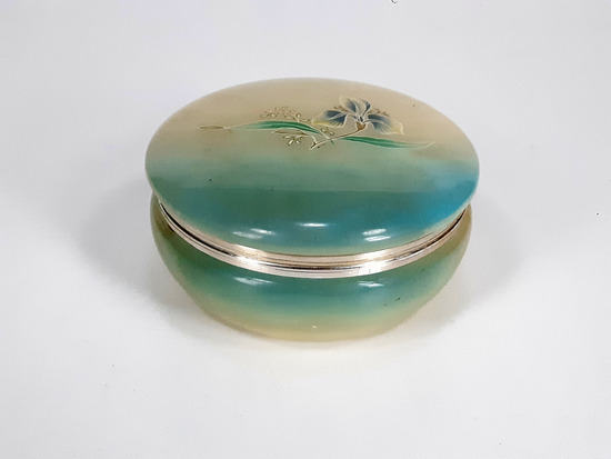 Vintage kutija za nakit od albastera Italy