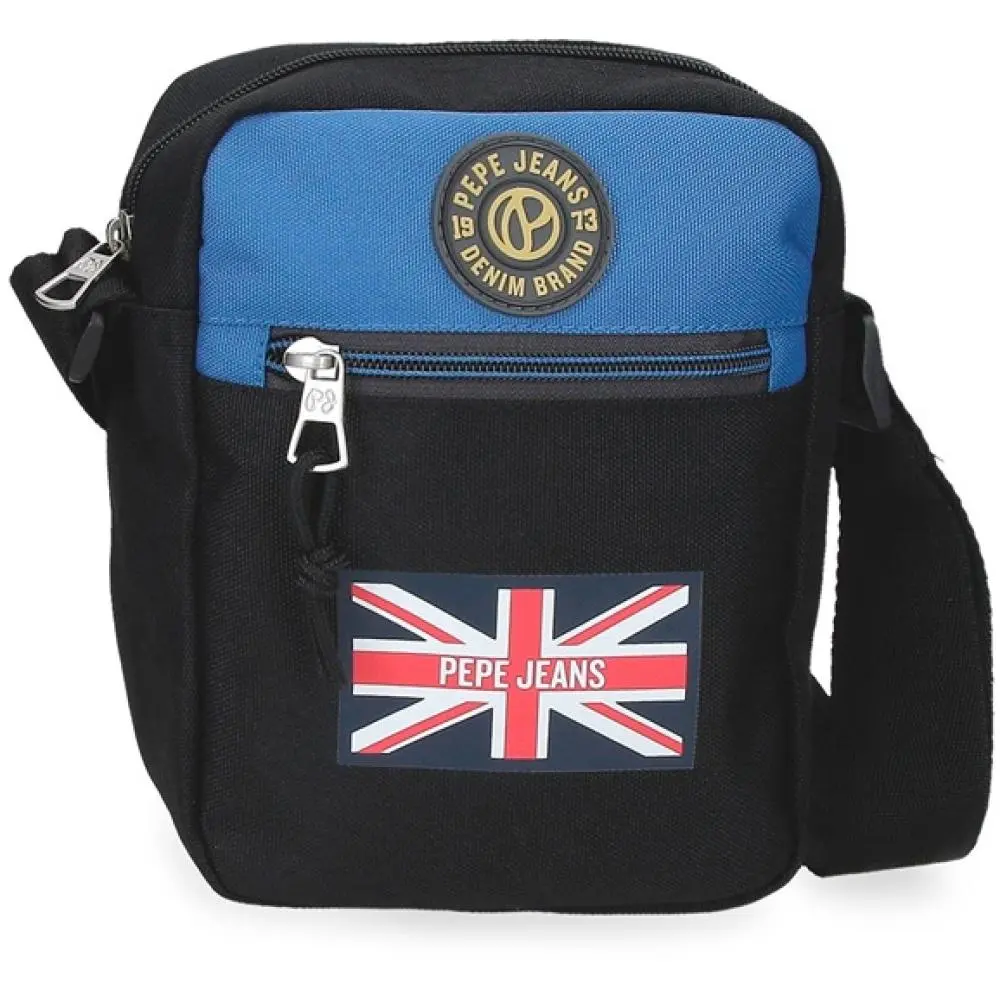 Muška torbica 21cm Pepe Jeans Henry black 61556