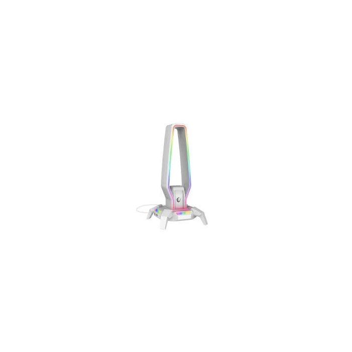 Nosač za slušalice Rampage RM-H27 RGB beli 42763