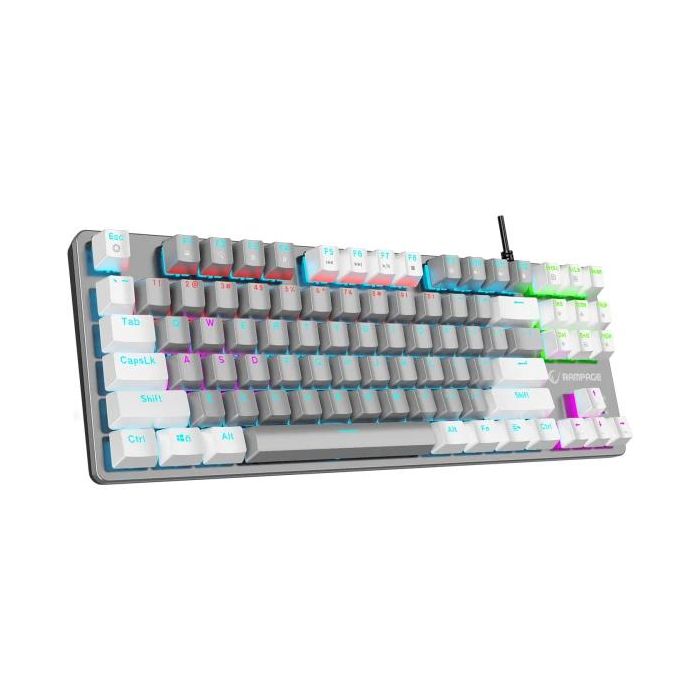 Tastatura žična gaming Rampage Snug K14 TKL mehanička crveni switc 41855