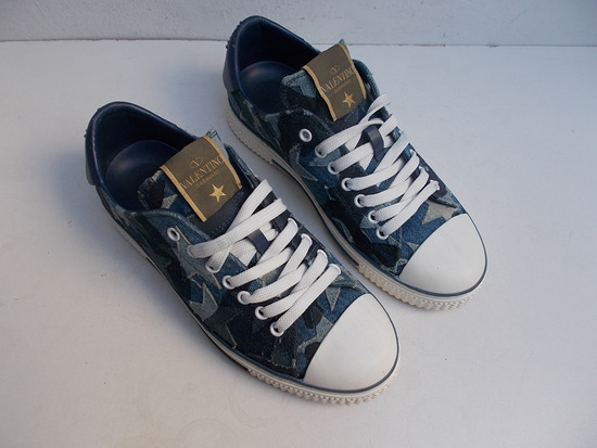 original VALENTINO denim patike sa zvezdama