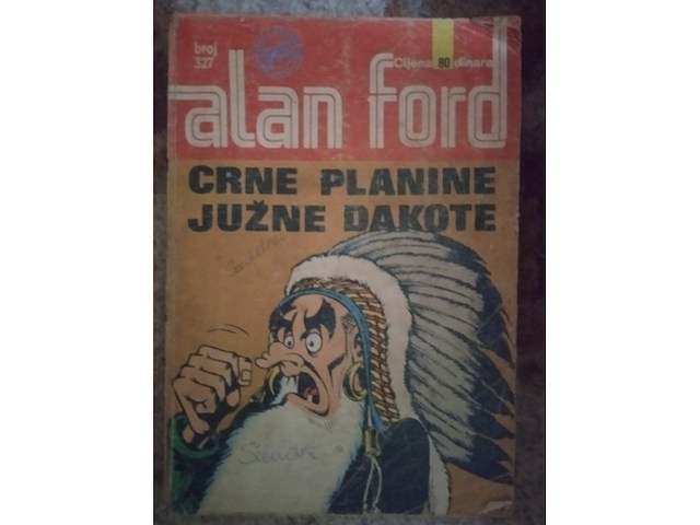 Alan Ford (Vjesnik) 327 - Crne planine Južne Dakote