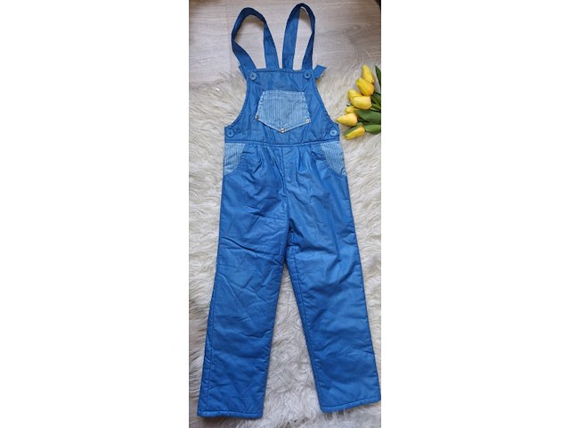 PLAVE SKAFANDER PANTALONE TREGERI VEL 116