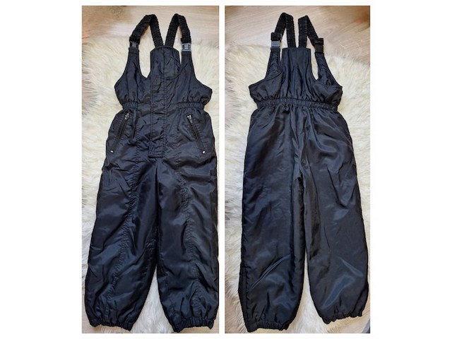 CRNI FORMICULA SKAFANDER PANTALONE SA TREGERIMA-116VEL