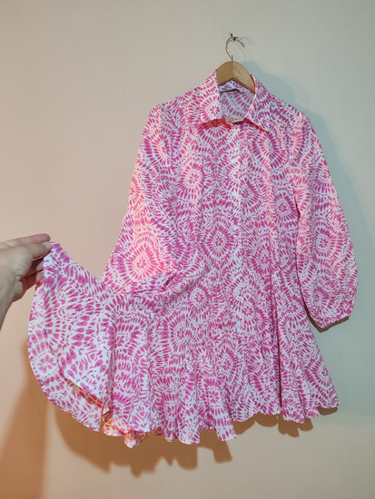 ZARA VALOVITA MINI HALJINA 100%PAMUK