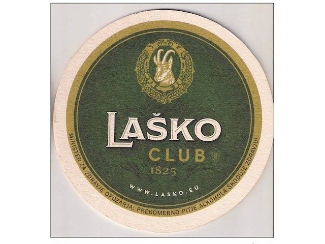 LASKO CLUB podmetac za pivo