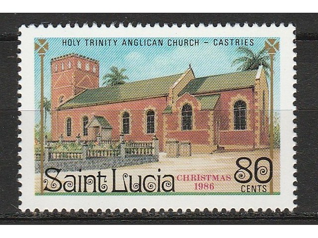 Saint Lucia - 1986 - Anglikanska crkva Svetog Trojstva