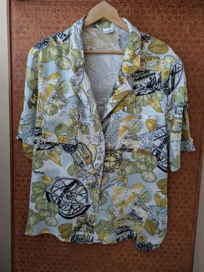 Vintage print kosulja