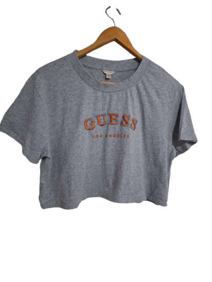 Guess Originals crop majica – Siva – Veličina XL
