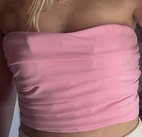 ZARA roze korset / top (M)