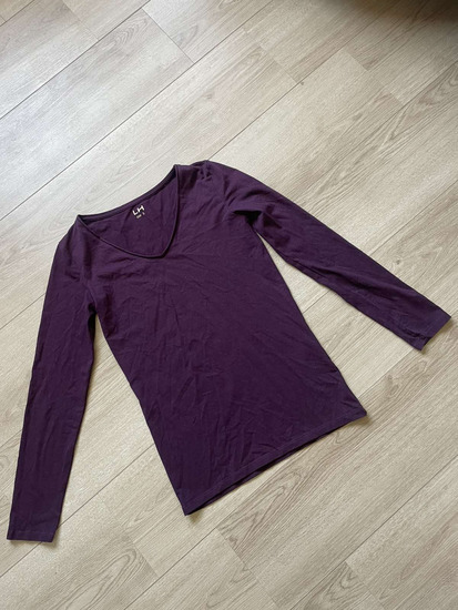 Tamno ljubičasta bluza