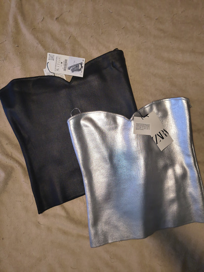 Zara knit bustier topovi (novo)