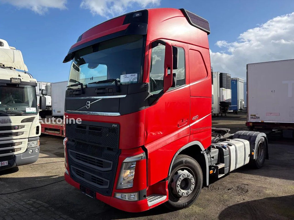 Volvo FH 13.420 Gen 2 tacho, Gardner Denver Compressor +Hydraulic Ceme tegljač