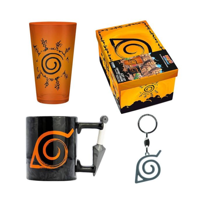 Gift Set Abystyle - Naruto Shippuden - Čaša, Šolja, Privezak