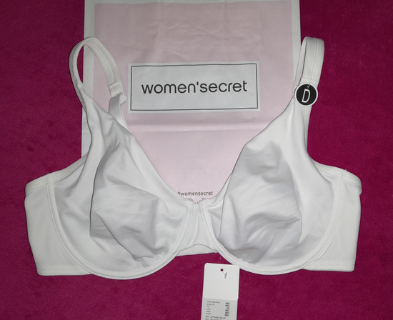 WS beli ojacani bralette microfiber,žica 80D NOVO%