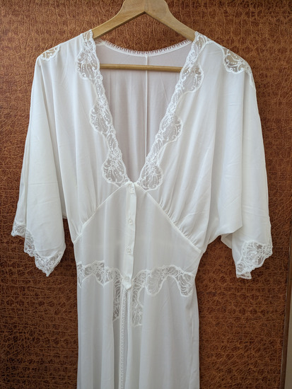 Vintage maxi ogrtac sa cipkom