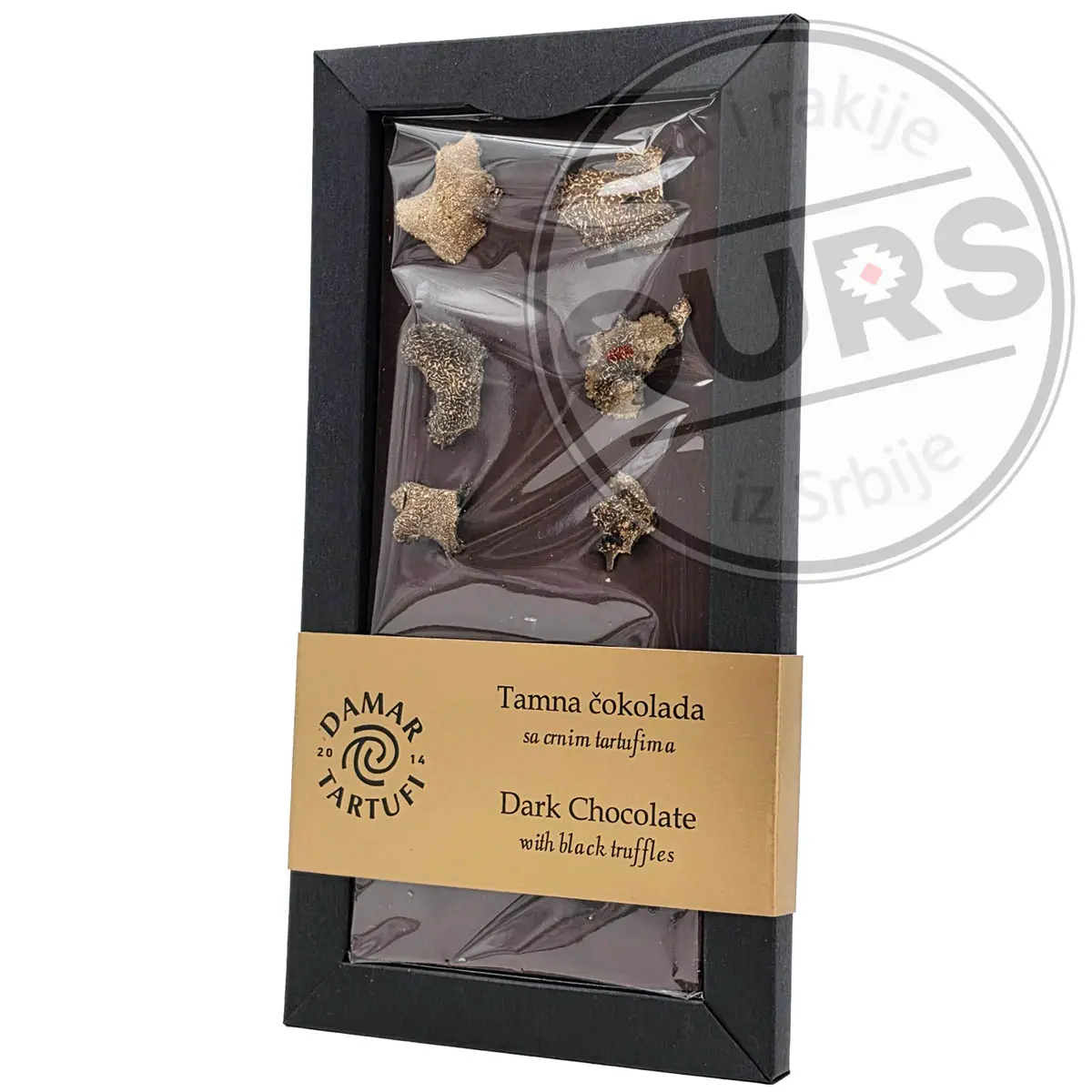 Damar Crna Čokolada sa Tartufima 100gr