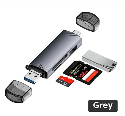 7 u 1 čitač kartica USB 3.0 OTG Hub