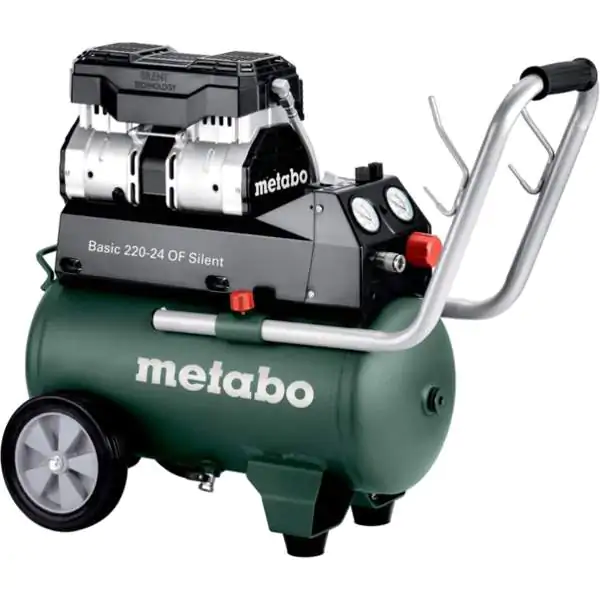 Metabo Basic 220-24 OF Silent kompresor 24 l 8 bara 230 V