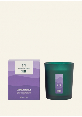 Sleep Lavender & Vetiver Relaxing Scented Candle 180 G