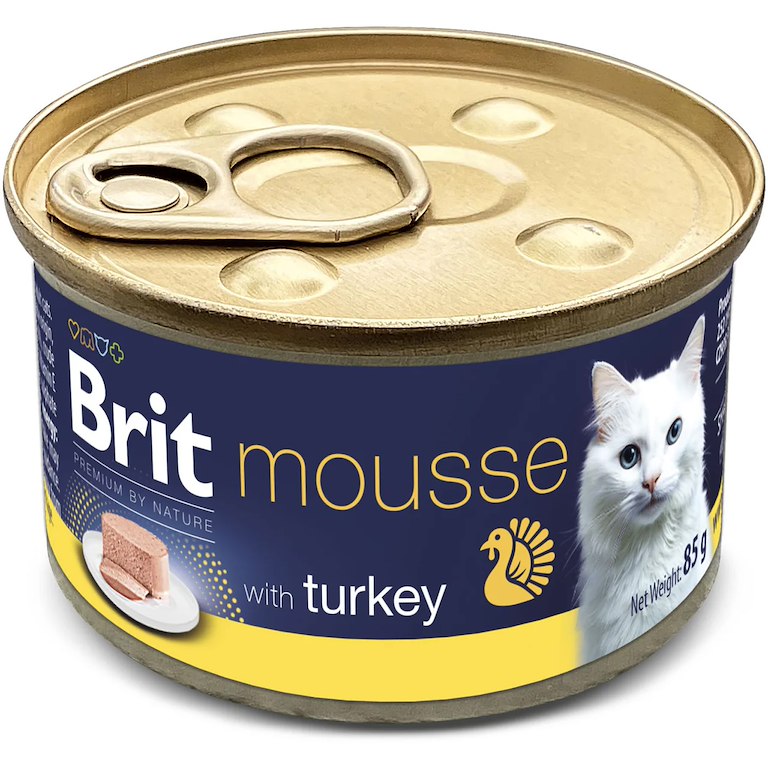 BRIT Nature mačke mus ćuretina 85 g