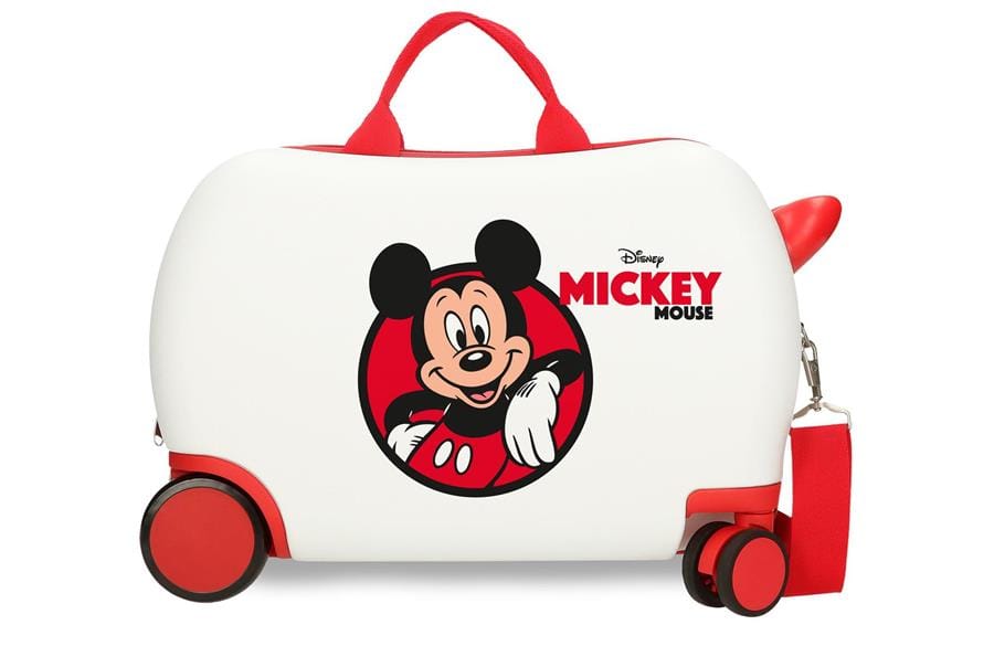 MICKEY RED dečiji kofer na točkićima – bela