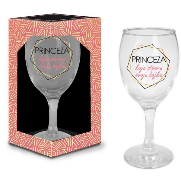 Poklon čaša – PRINCEZA KOJA STVARA SVOJU BAJKU