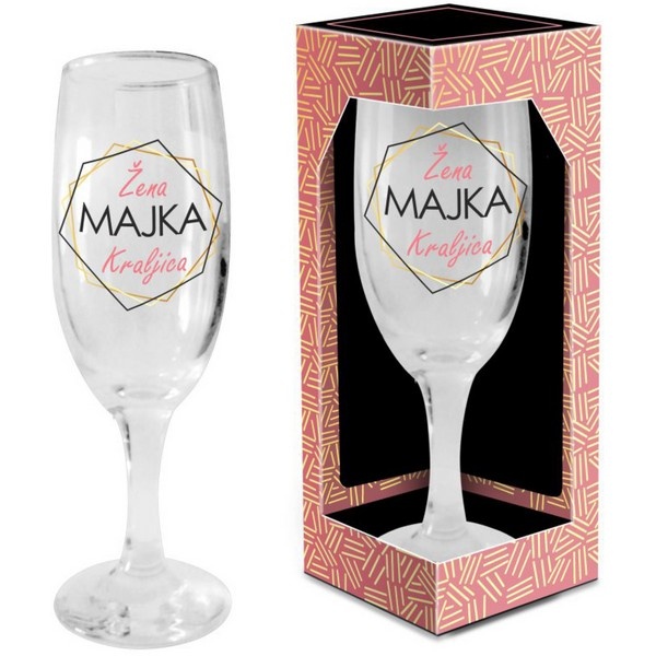 Poklon čaša – ŽENA MAJKA KRALJICA