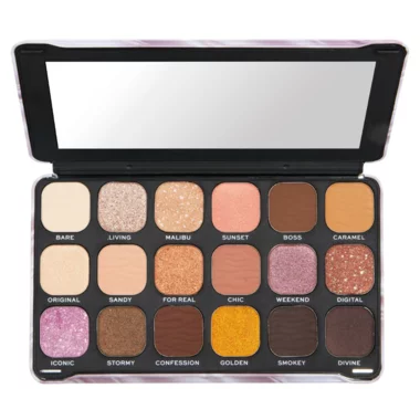 MAKEUP REVOLUTION
Paleta senki i pigmenta - Forever Flawless Nude Silk