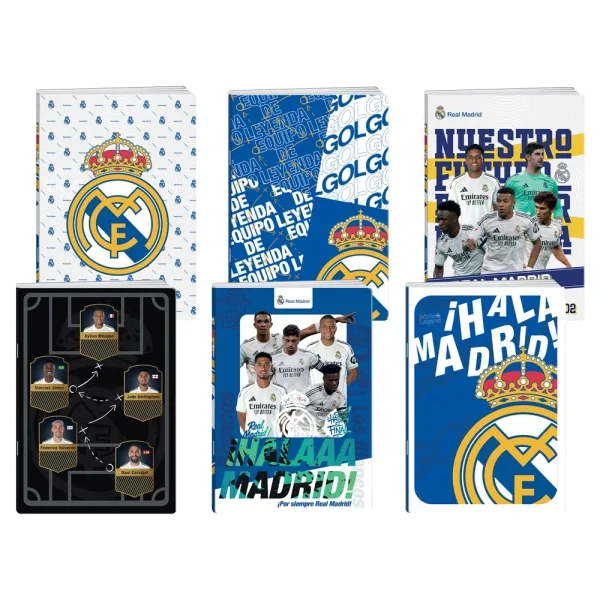 Premium 50, sveska, 50 listova, Real Madrid – odaberite motiv