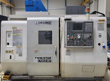 CNC точкарски и фрезерски центар OKUMA LT 200-MY