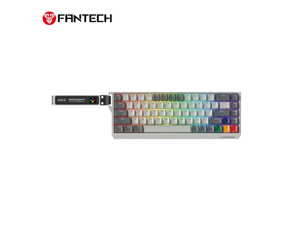 Tastatura Wired Magnetic Gaming Fantech MK922 Atom HE68 Pro Super Maxfit siva (emerald switch)