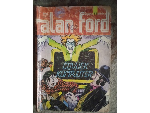 Alan Ford (Vjesnik) 281 - Čovek kompjuter