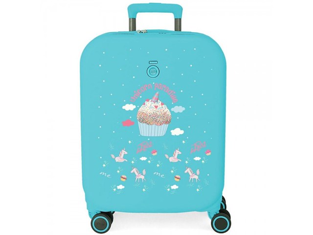 Putni kofer za decu 55cm Enso Unicorn Paradise turquoise 99491