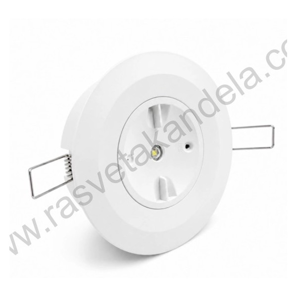 Ugradno/nadgradna punjiva led lampa 1,5W 6500K bela M626L