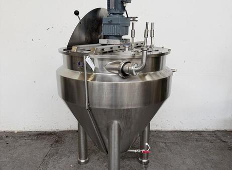 Котао за топљење Cuve Frymakoruma FRYMA 400L са мешачем, двоструким омотачем и изолацијом