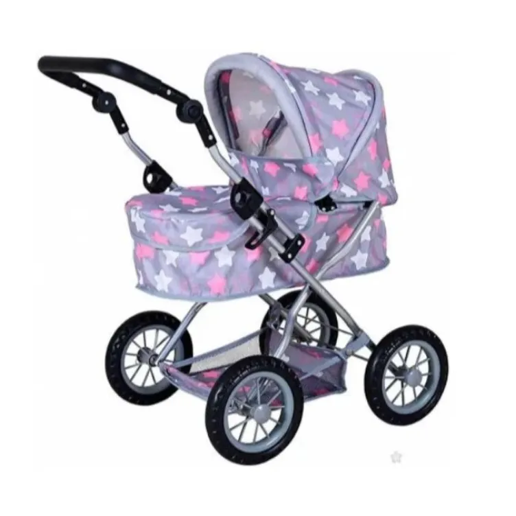 Knorr toys kolica first star grey pink