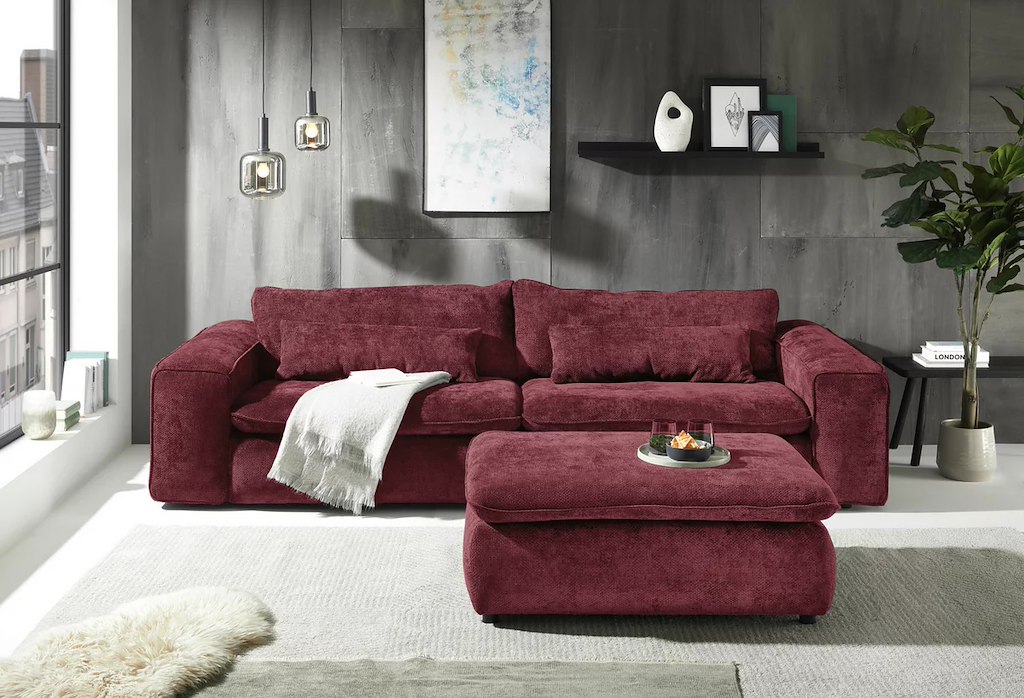 TABURE 120/47/88 cm boja crnog vina