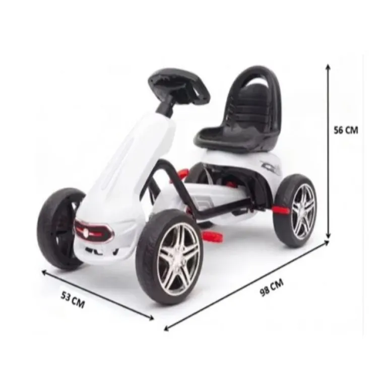 Baby karting mini na pedale beli